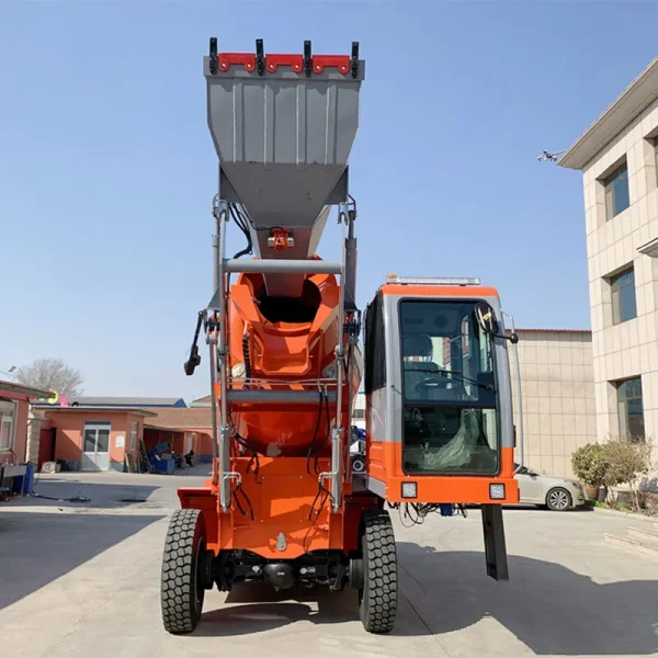 4.5 Cubic Cement Mixer Truck - SOAO Construction Equipment Manufacturer