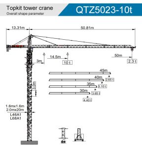 Hammerhead Tower Crane - SOAO Construction Equipment Manufacturer