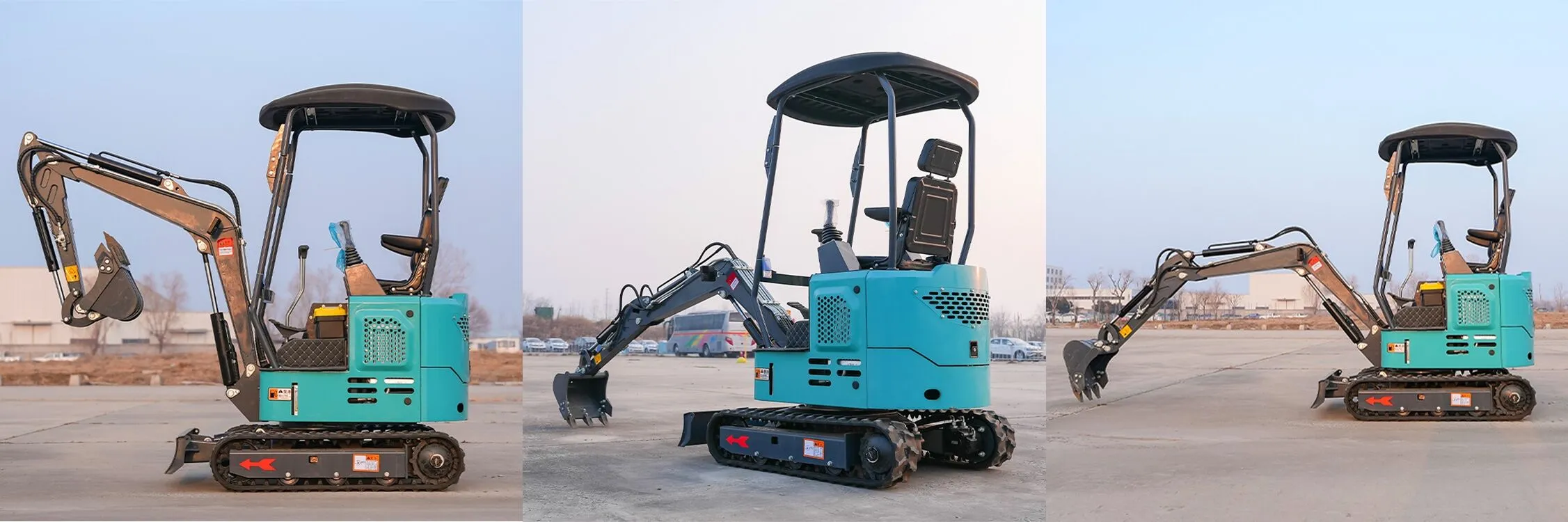 SE17 Mini Excavator - SOAO Construction Equipment Manufacturer