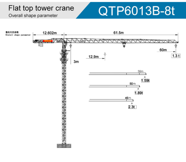 Flat-Top Tower Crane - SOAO Construction Equipment Manufacturer