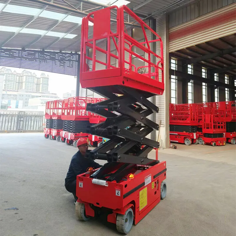Mini Scissor Lift Platform - SOAO Construction Equipment Manufacturer